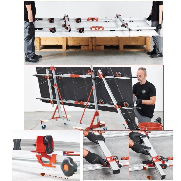 Easy-Move X-Light 10 Cup Tile Transport by Raimondi | DRP Tools